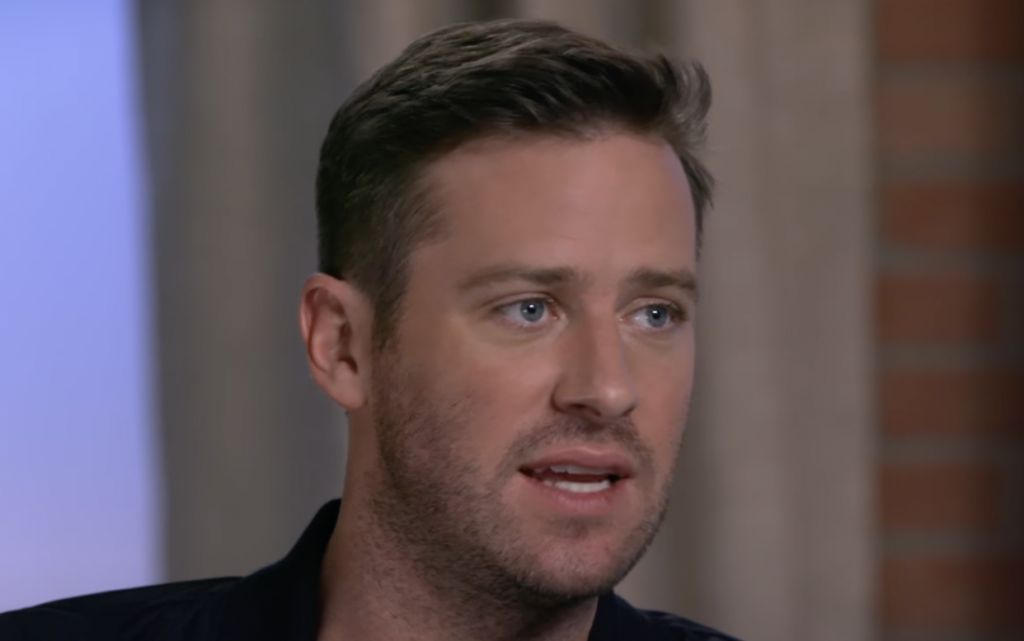 Armie Hammer Returns to Acting After Scandal