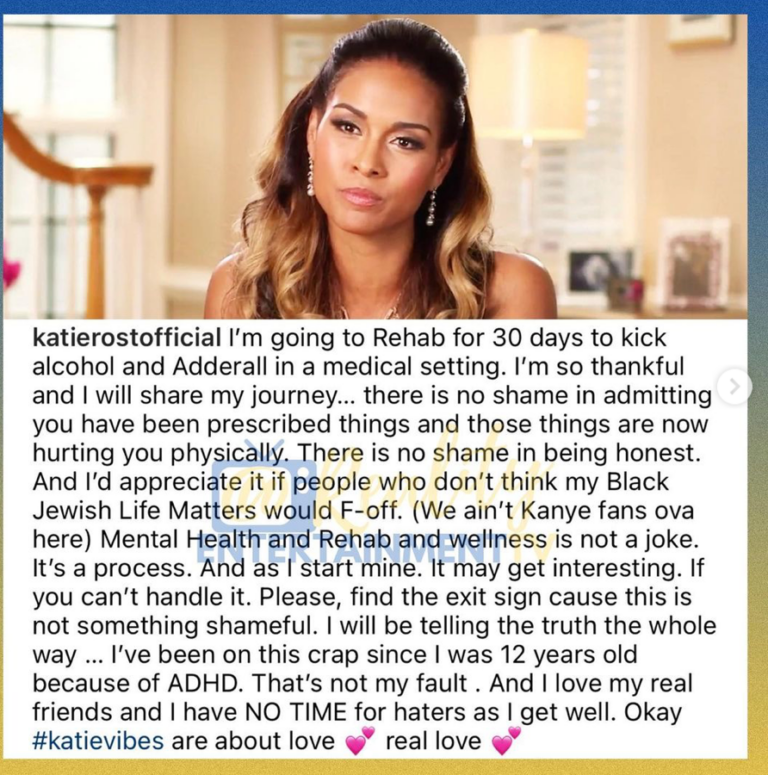 Real Housewives Of Potomac's Katie Rost Checks Into REHAB For Adderall ...