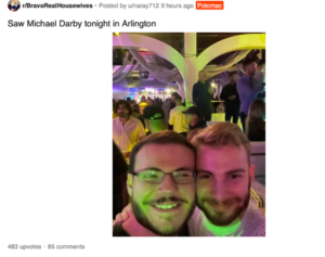 Real Housewives Of Potomac Michael Darby Allegedly Spotted Out At ...