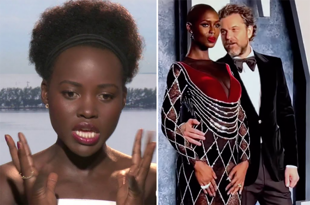 Lupita Nyong'o and Joshua Jackson ARE Dating .... Spotted running ...