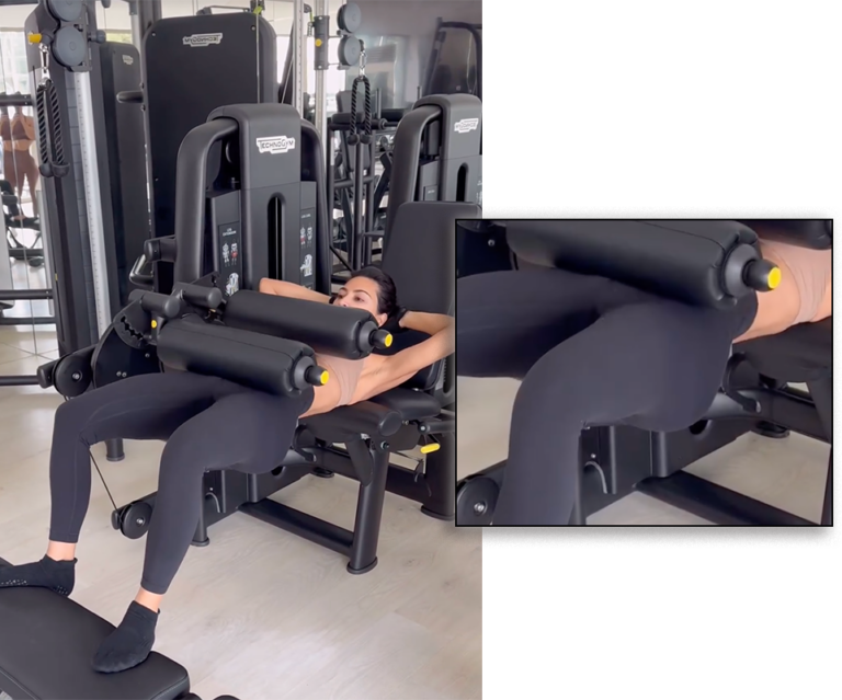 Kim Kardshian Reveals Her Extreme Bodybuilding Physique … Has Buldging ...
