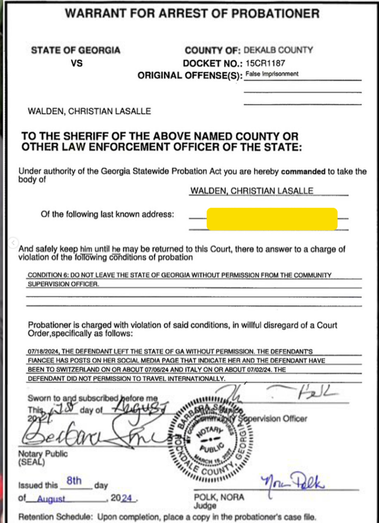 Arrest Warrant Issued For Basketball Wives Jennifer Williams Fiancé ...