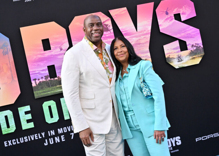 Magic Johnson Honors Wife Cookie, After 33 Years Of Marriage!!
