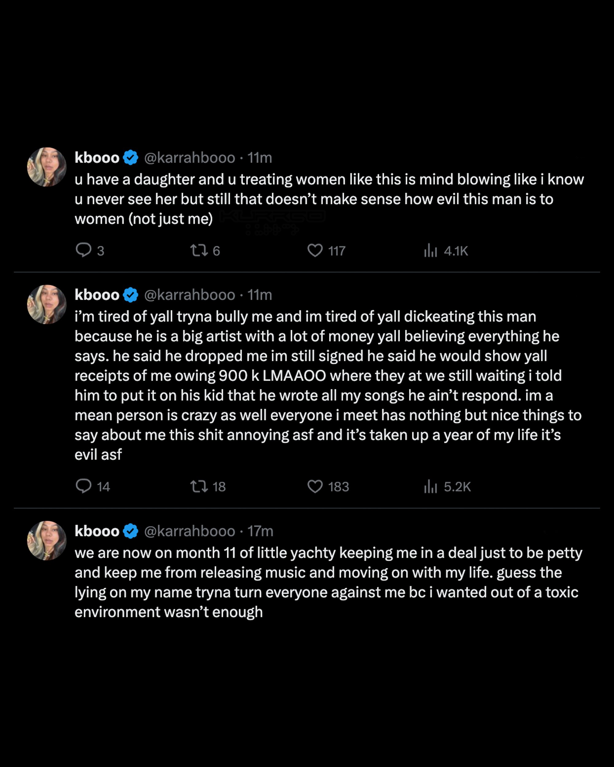 Karrahbooo Slams Lil Yachty Over Treatment of Women